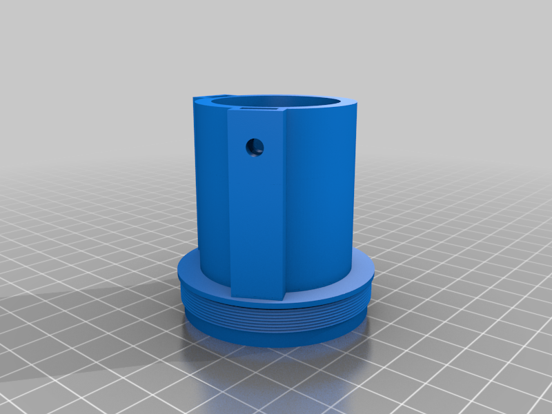 Free 3D file 9x50 (8x50) Finderscope 1.25" Eyepiece adapter long・3D ...