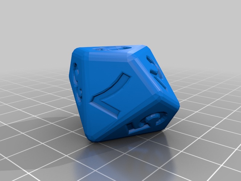 Free 3D file D10・3D printable model to download・Cults