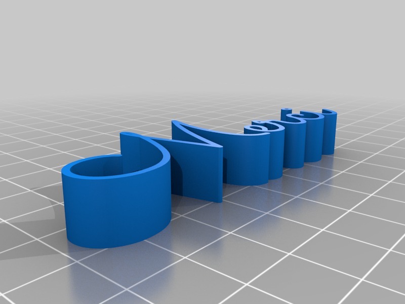 Free 3D file merci・3D printer design to download・Cults