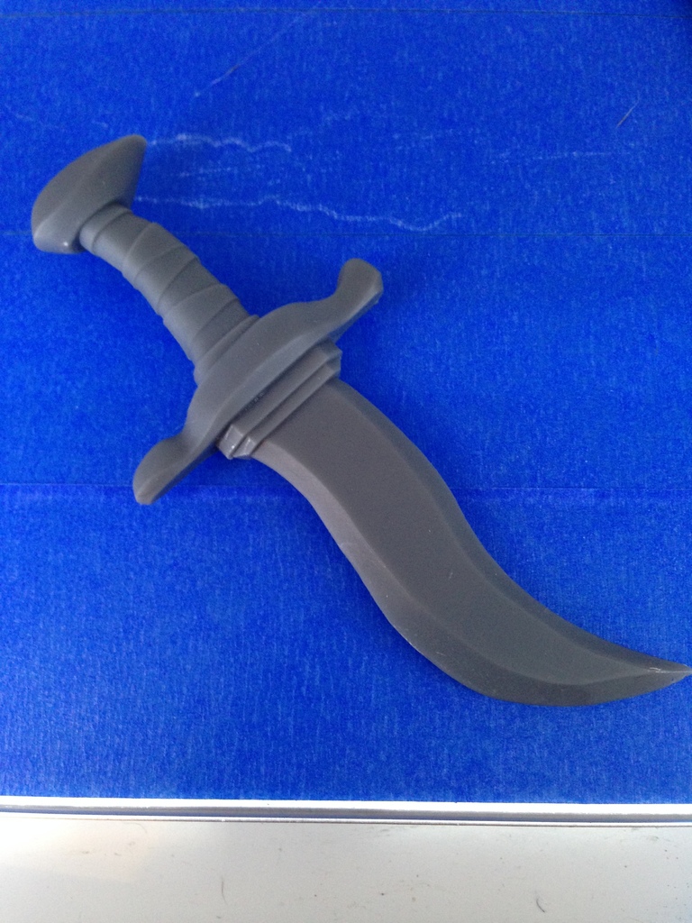 Free 3D file Chrono Cross - Kid's Dagger and Scabbard・3D printing idea ...