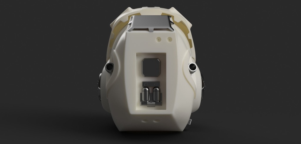 Free 3D file Space: Above and Beyond 1:6 scale helmet・3D printer model ...