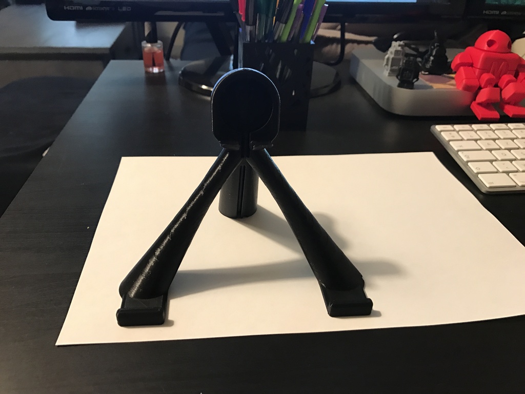 Free 3D file Apple Watch 42mm and iPhone stand・3D printer design to ...