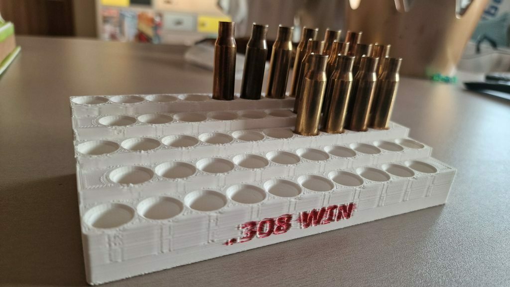 Free 3D file .308 WIN Reloading Tray Stepped 👽・3D printable model to ...
