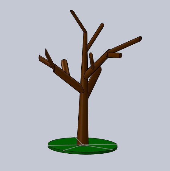 Free 3D file Tree・3D print model to download・Cults
