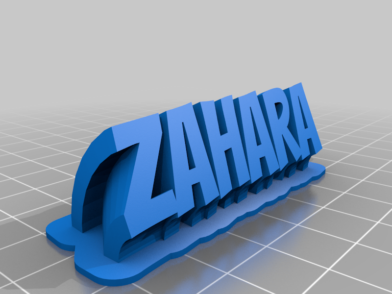 Free 3D file ZAHARA・3D printable design to download・Cults