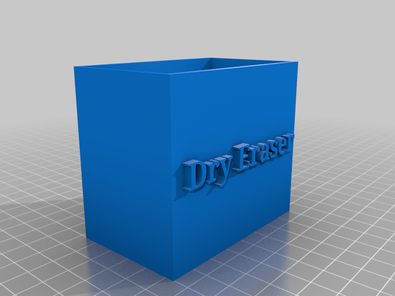 Free 3D file Dry Eraser holder・Model to download and 3D print・Cults