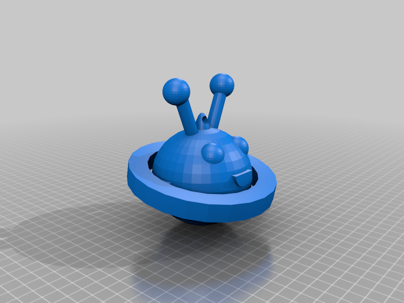 Free 3D file Cute Alien Charm/Ornament/Backpack Buddy・Model to download ...