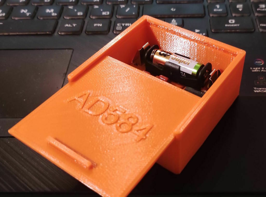 Free 3D file AD584 pcb holder・3D printable model to download・Cults