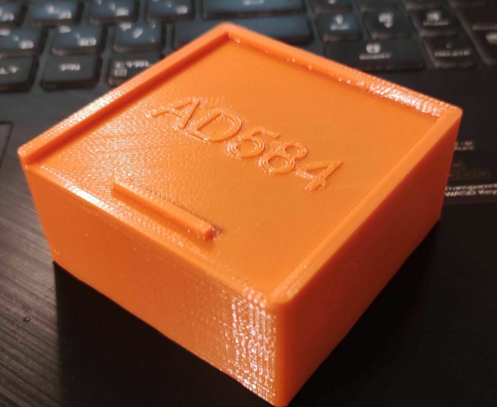 Free 3D file AD584 pcb holder・3D printable model to download・Cults