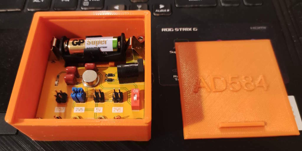 Free 3D file AD584 pcb holder・3D printable model to download・Cults