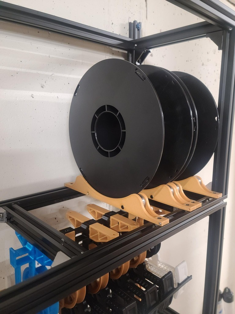 Free 3D file 2020 Mounted Spool Holder 🔧・Model to download and 3D print ...