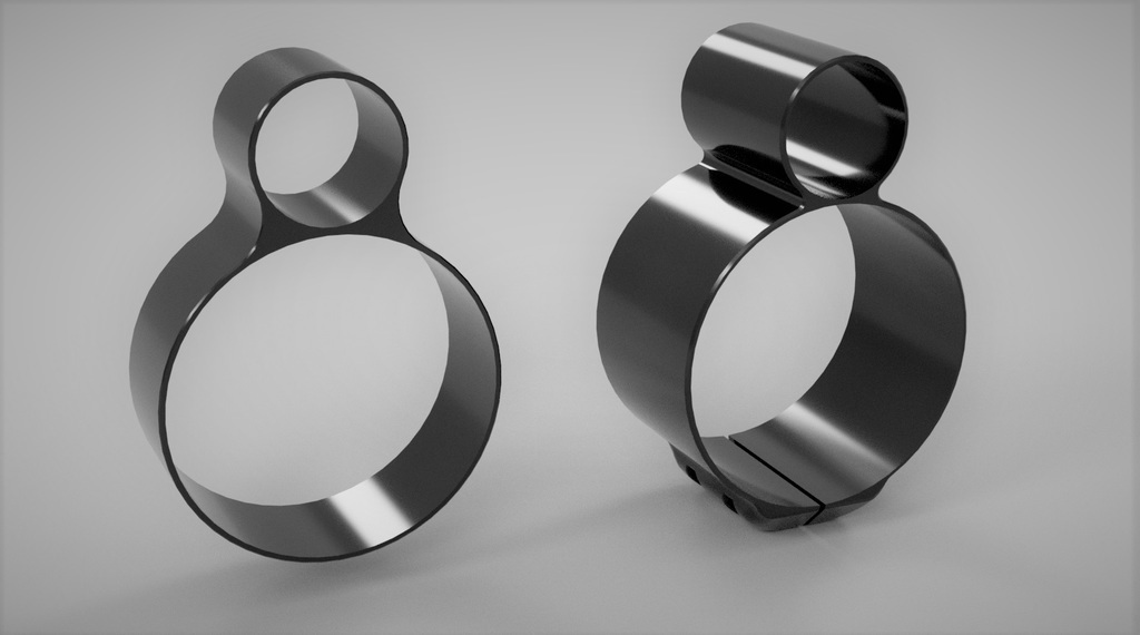 Free 3D file Hatsan Nova Star Barrel Coupling Rings・3D printing idea to ...