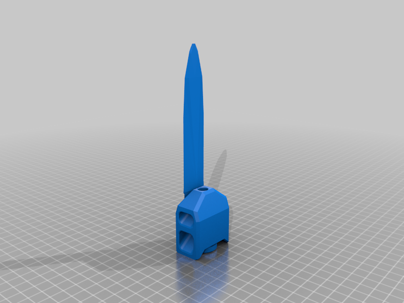 Free 3D file pointy muzzle brake・Model to download and 3D print・Cults