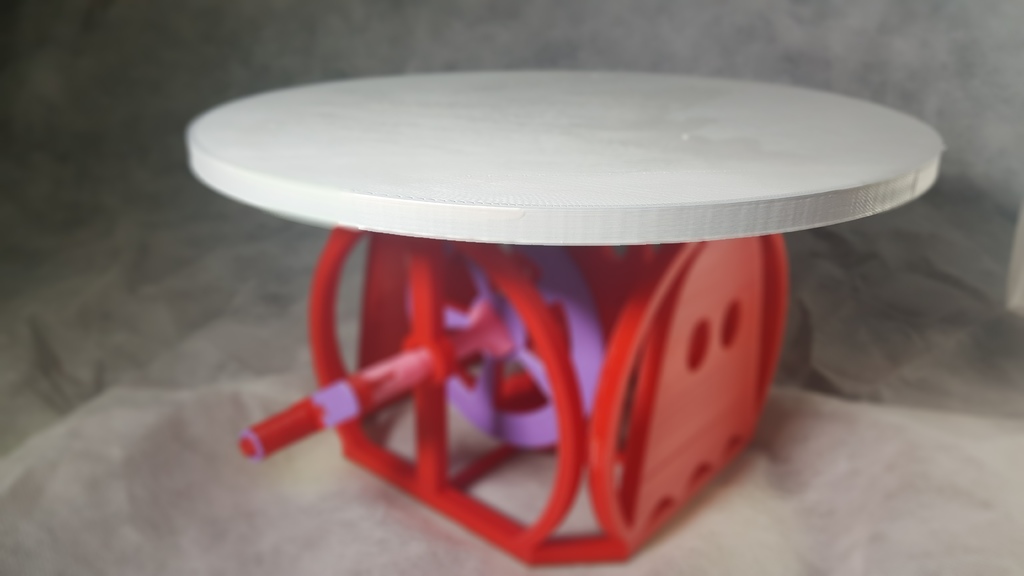 Free 3D file Hand Cranked Turntable ・3D printing template to download・Cults
