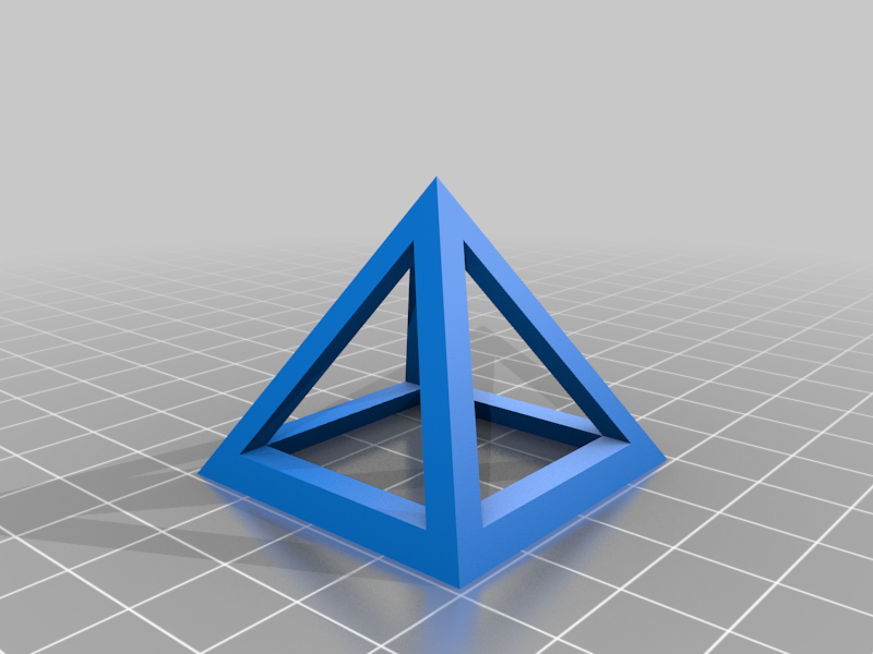 Free 3D file Hollow(er) Calibration Pyramid・3D printer model to ...