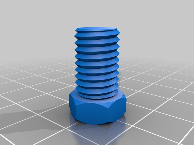 Fichier 3D gratuit Boulon de 10 mm・Design pour impression 3D à télécharger・Cults