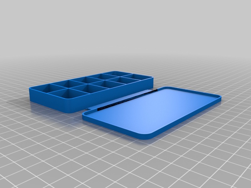 Free 3D file 10 compartment Case 110x55mm・3D printer design to download ...