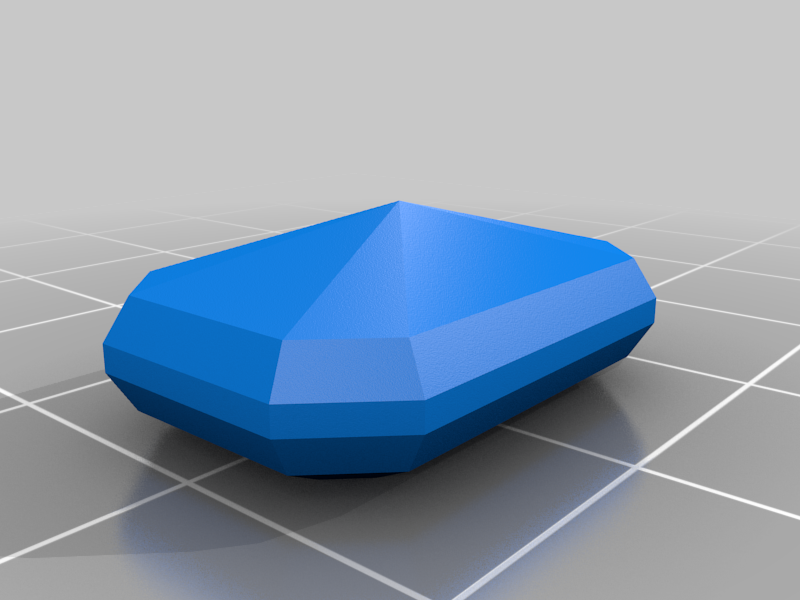 Free 3D file Emerald gemstone・3D print design to download・Cults