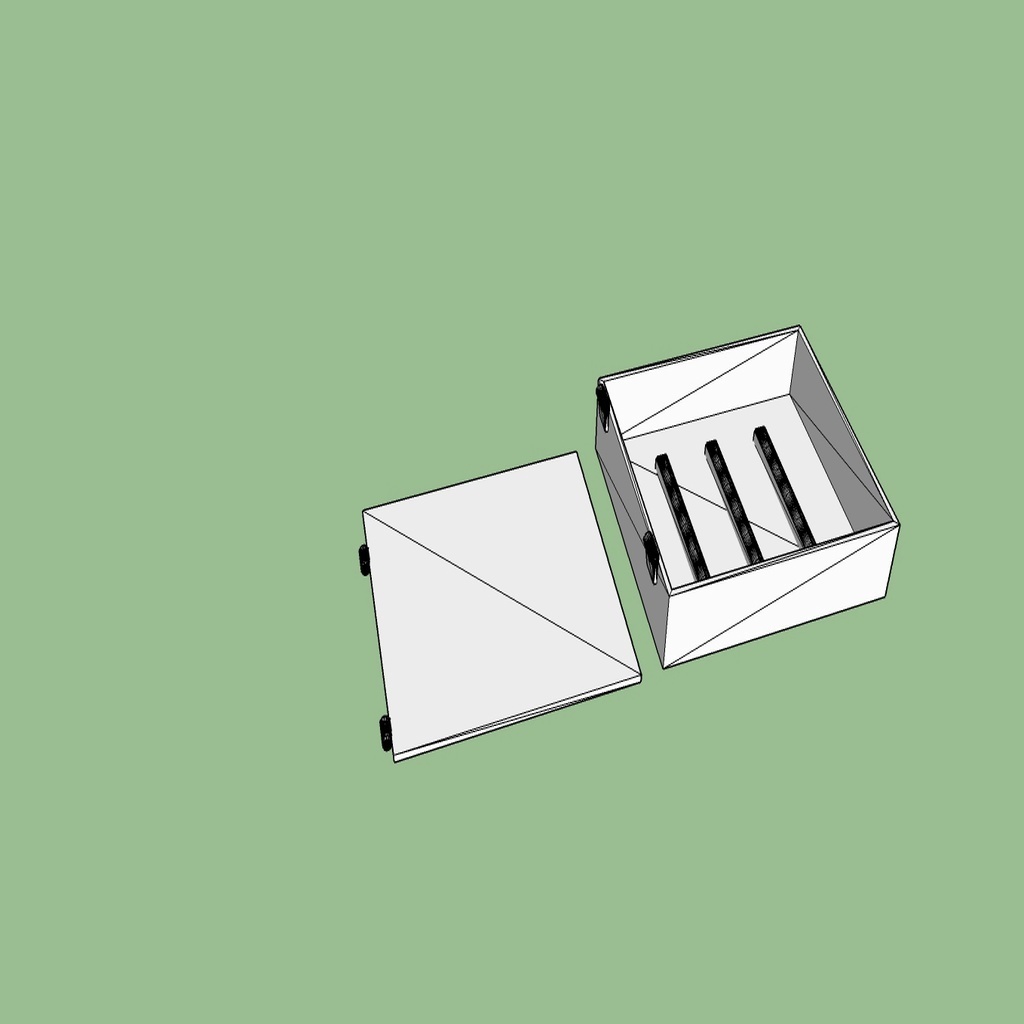 Free 3D file 4 x 18650 battery case・Model to download and 3D print・Cults