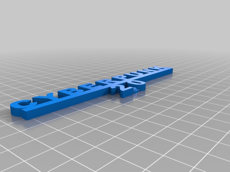 Free 3D file Cyberpunk V2.0 Logo and Logo Stamp・3D printer model to ...