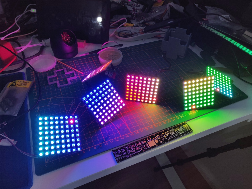 Free 3D file 3D Cube LED 8x8x6・3D printer design to download・Cults