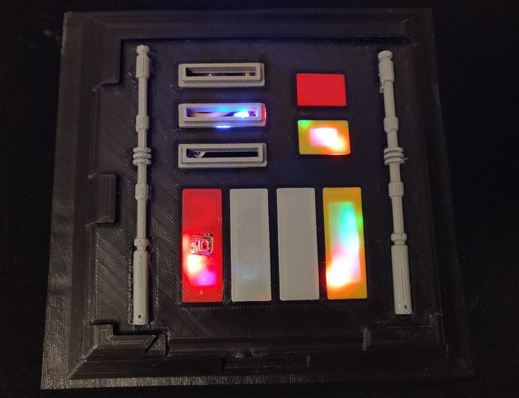 Free 3D file Darth Vader Frontal Panel・Model to download and 3D print・Cults