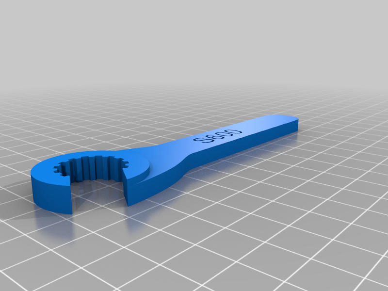 Archivo STL gratis Scubapro S600 Tool (Llave para mangueras) 👽・Plan ...