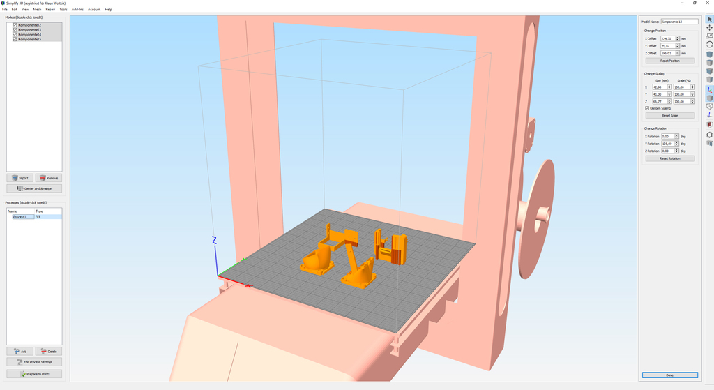 Free 3D file Drucker Model - JGAurora A5 für Simplify 3D・3D print ...