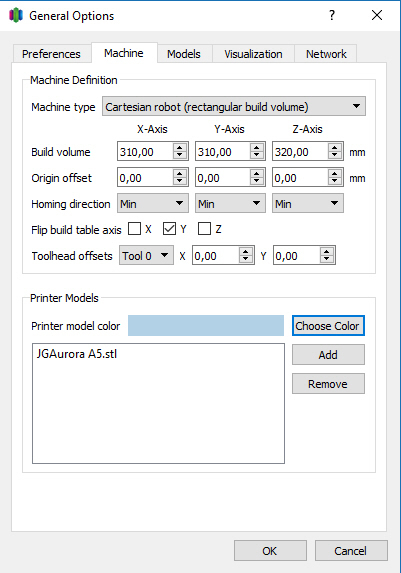 Free 3D file Drucker Model - JGAurora A5 für Simplify 3D・3D print ...