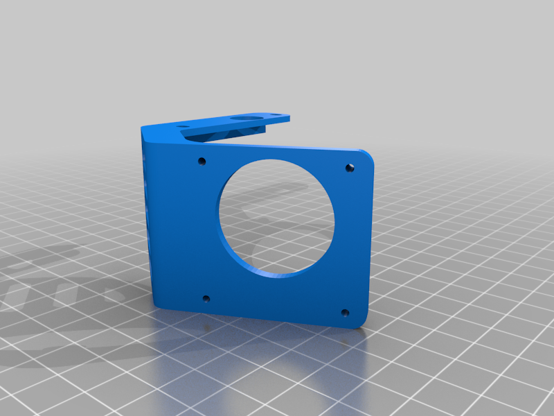 Free 3D file [CR6-SE] Lightened support with original fan・3D printer ...