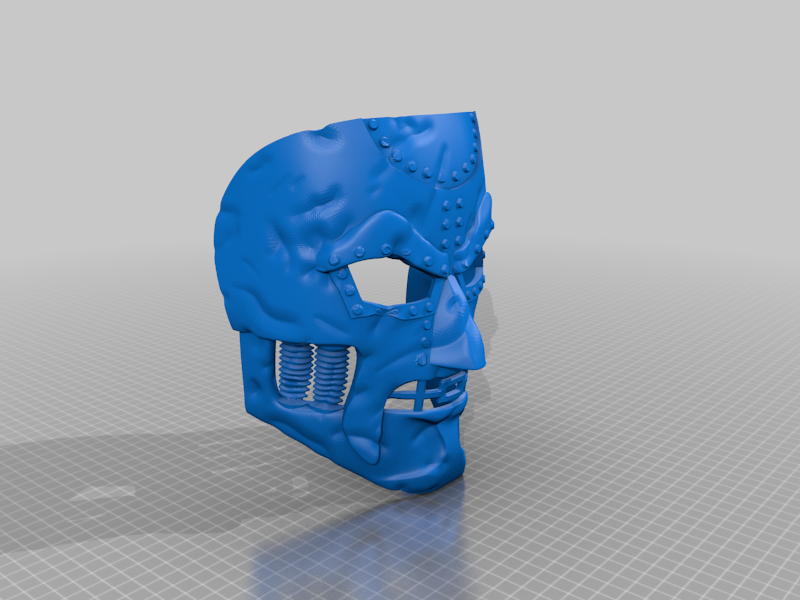 Free 3D file Doctor Doom Battle Damage Mask 🩺・Design to download and 3D ...
