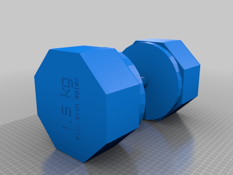 Free 3D file Customized Weight・3D printer model to download・Cults