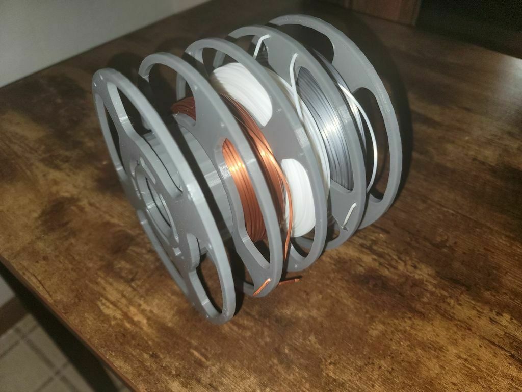 Free 3D file Modular mini spools・3D printing idea to download・Cults