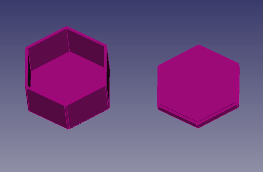 Free 3D file Hexagonal Box・3D printer design to download・Cults