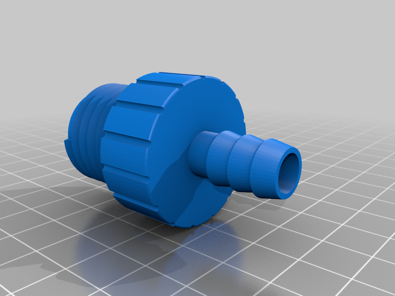 Free 3D file 3/4 Inch PVC Screw Adapters 👽・3D printing model to ...