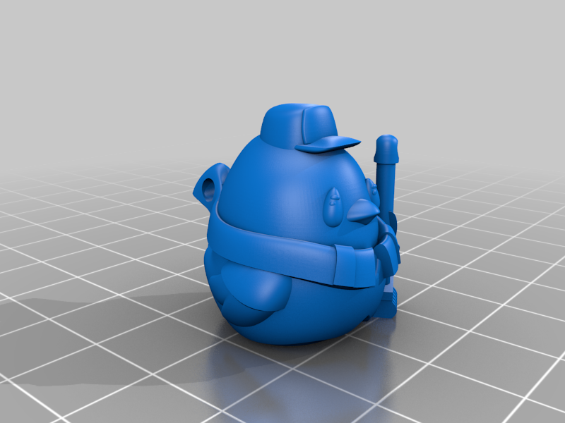 Бесплатный STL файл Брелоки KFP Chimkins - Takanashi Kiara Hololive 🔑 ...