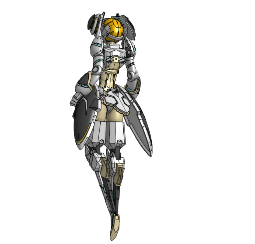 Free 3D file See Notes - 1/12 scale Phantasy Star Online 2 female CAST ...