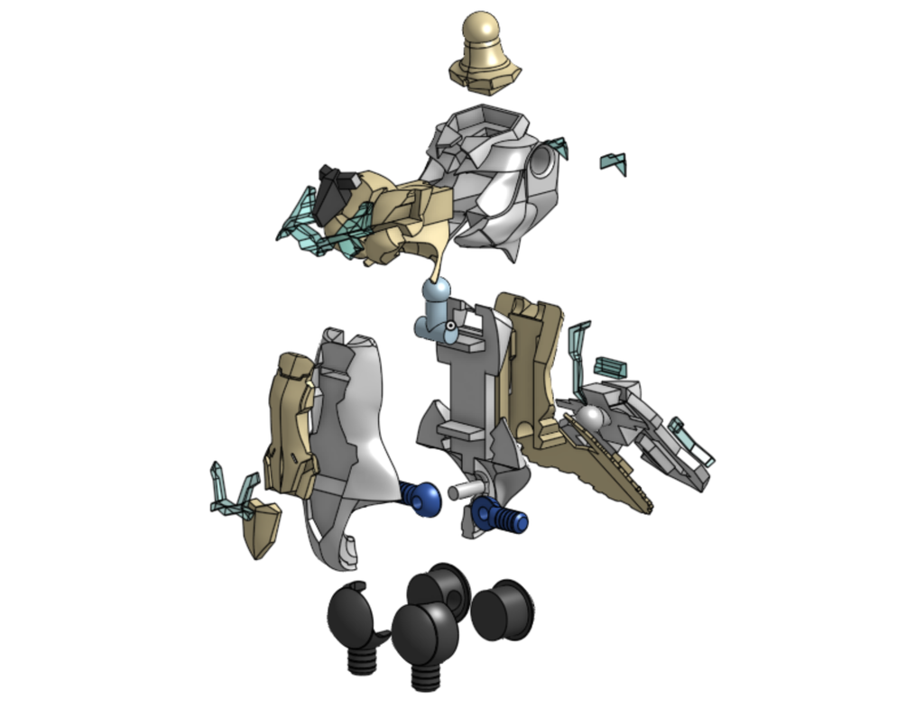 Free 3D file 1/12th scale Phantasy Star Online 2 female CAST "Dehl Body ...