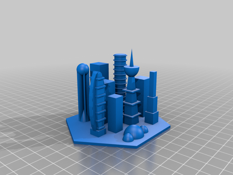 Free 3D file Tamashii Skyline 1 🧸・3D printing template to download・Cults