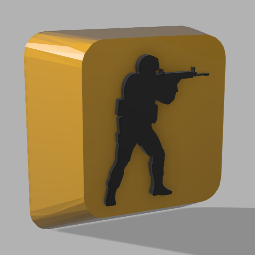 Free STL file CS Keycap for membrane keyboard ⌨️・3D printing design to ...