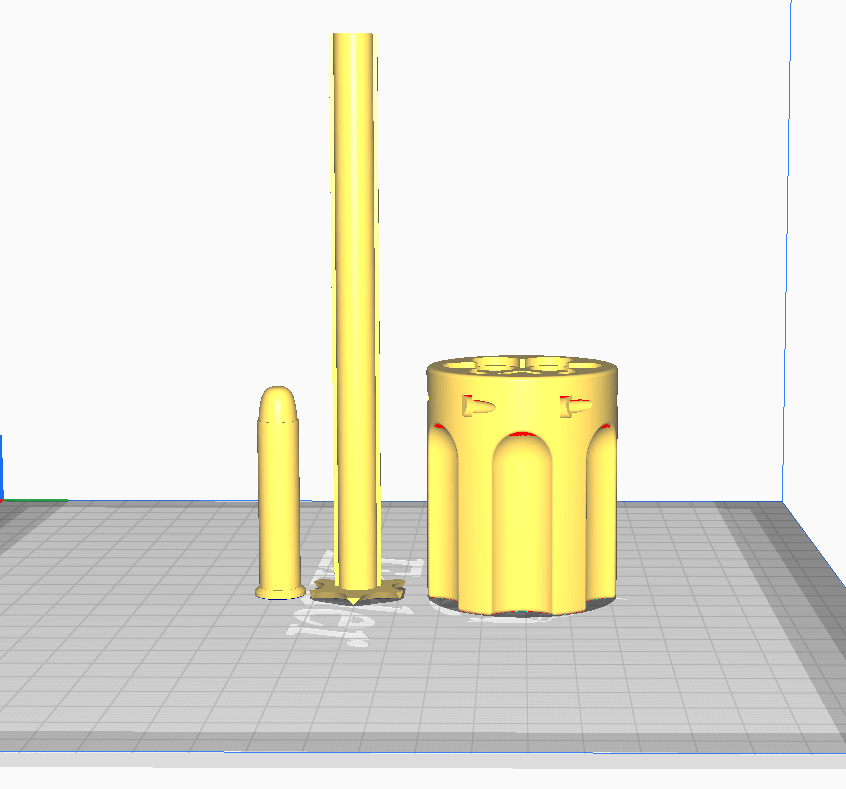 Free 3D file Revolver Cylinder Bullet Ejecter・3D printer design to ...