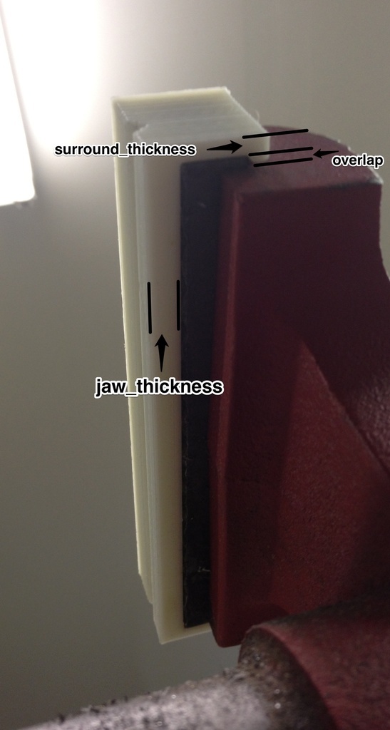 Free 3D file Friction-fit vise soft jaws・3D printable model to download ...