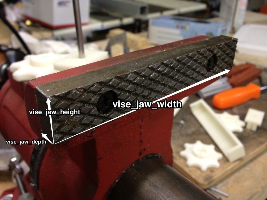 Free 3D file Friction-fit vise soft jaws・3D printable model to download ...