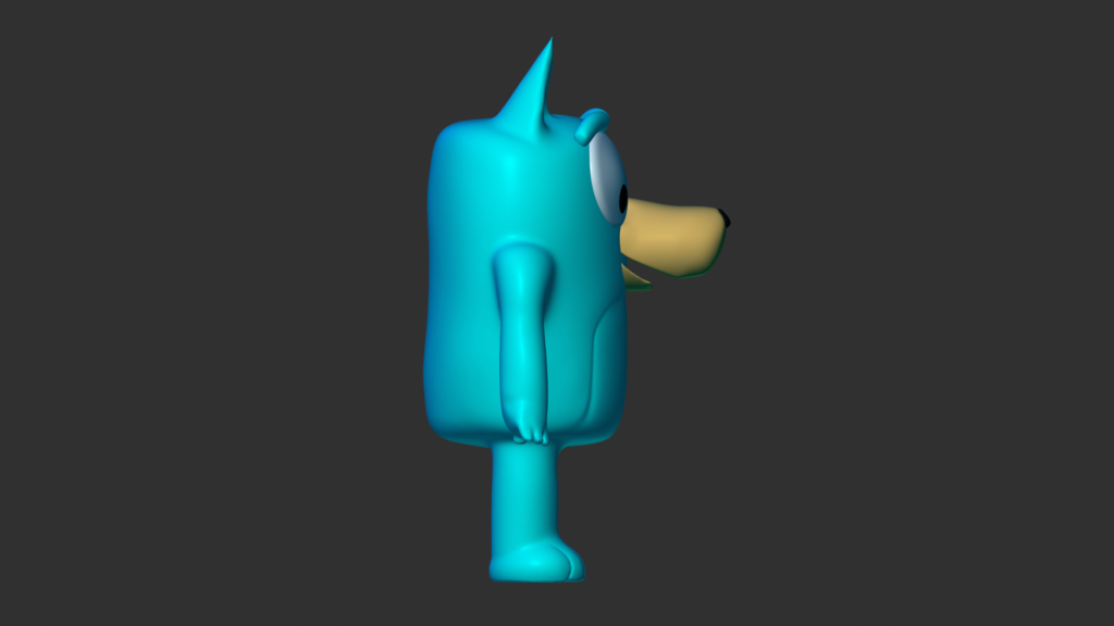 Free 3D file Bluey - Standing Tall 🧸・Model to download and 3D print・Cults