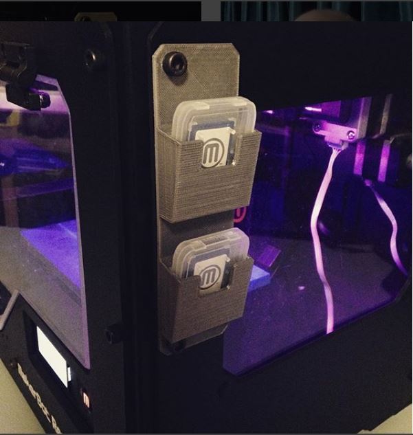 Free 3D file Replicator 2X SD Card Holder 🔧・Template to download and 3D ...