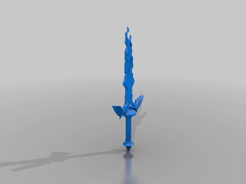 Free STL file Decayed master sword totk 🗡️・3D printing template to ...