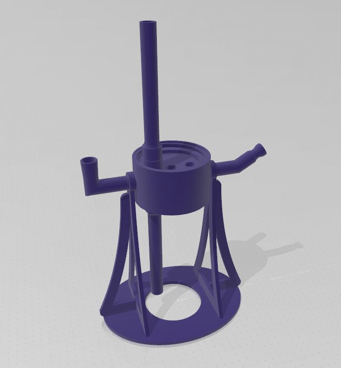 Archivo 3D gratuito JUMBO Mason Jar Gravity Pipe (remezcla) 🫙・Design ...