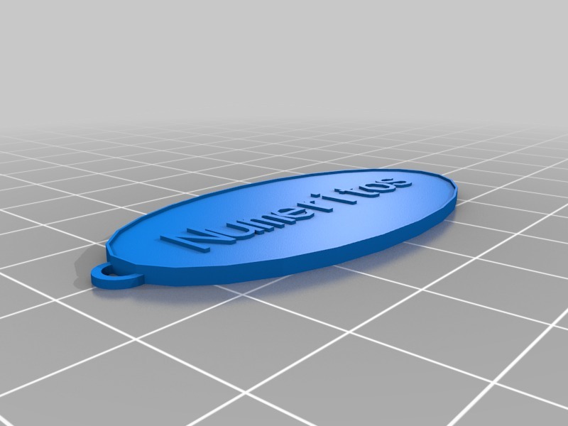 Free 3D file Llavero "Numeritos"・3D printer model to download・Cults