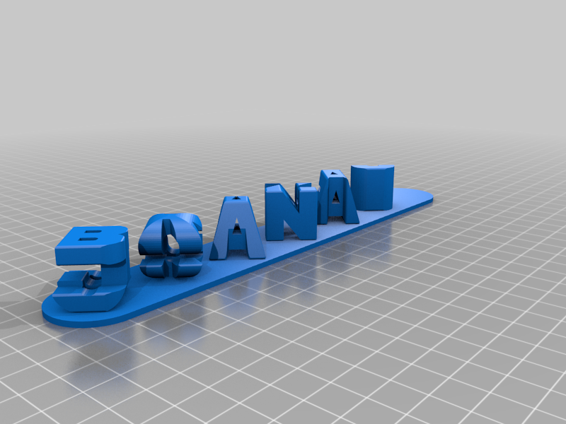 Free 3D file João gaiao Triple Letter joana・3D printing template to ...