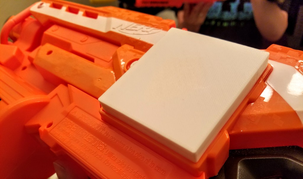 Free 3D file Nerf Demolisher extended battery door・3D print object to download・Cults